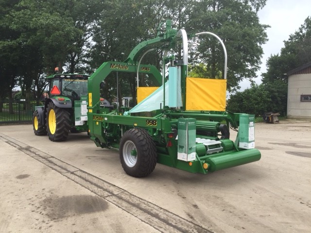 Nieuwe Mchale wikkelaar in gebruik genomen | Kasteel-Meeuwen